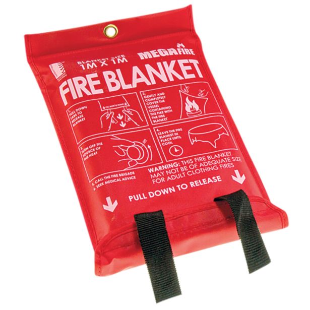 Fire Blanket 1.0m x 1.0m MF100 – Lilydale Safety Wear