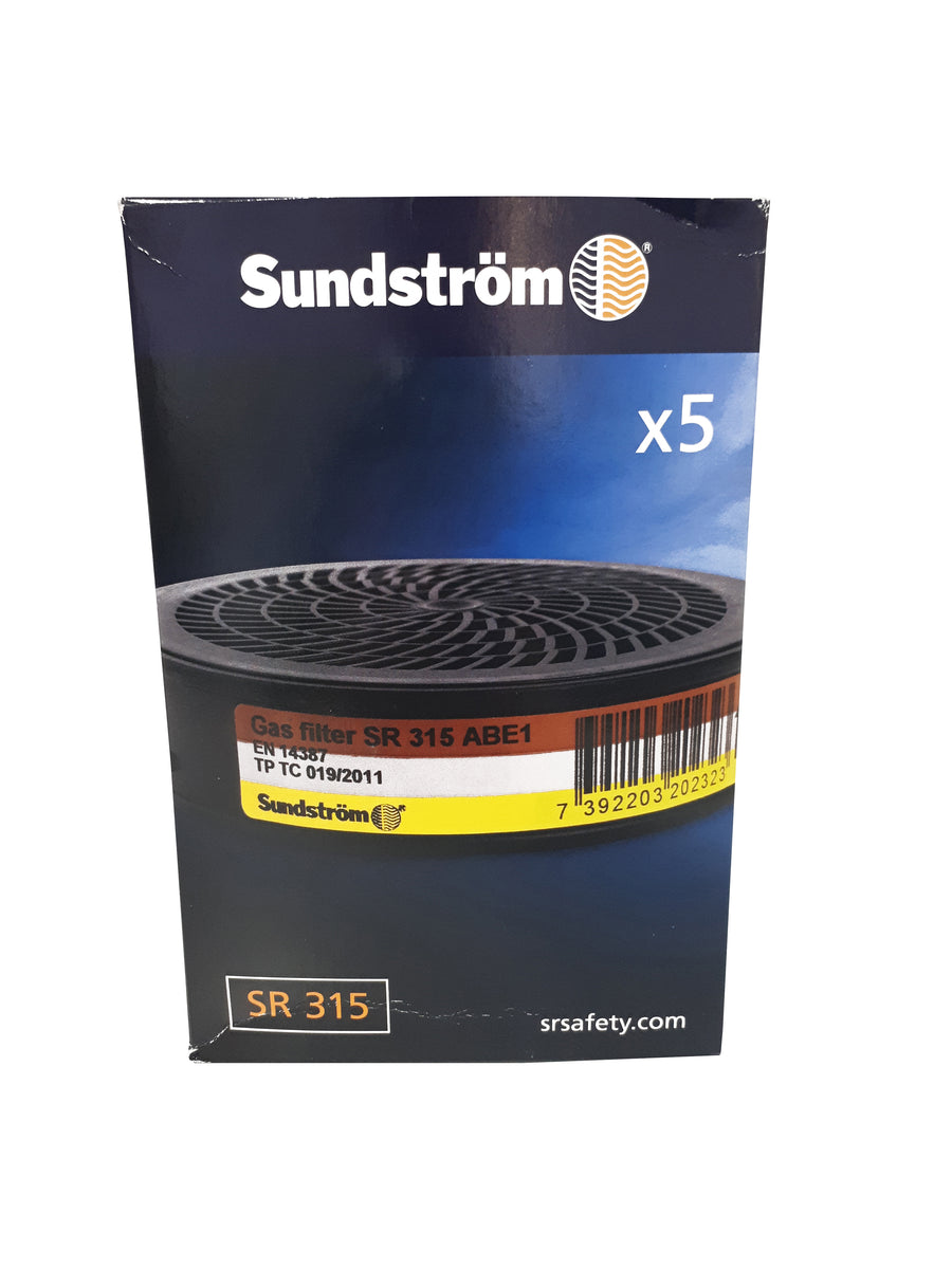 Sundstrom SR315 ABE1 Gas Filter (Box 5) – Lilydale Safety Wear